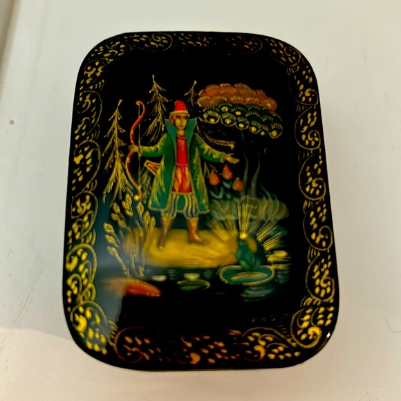 Other | Russian Laquer Hinged Box | Poshmark